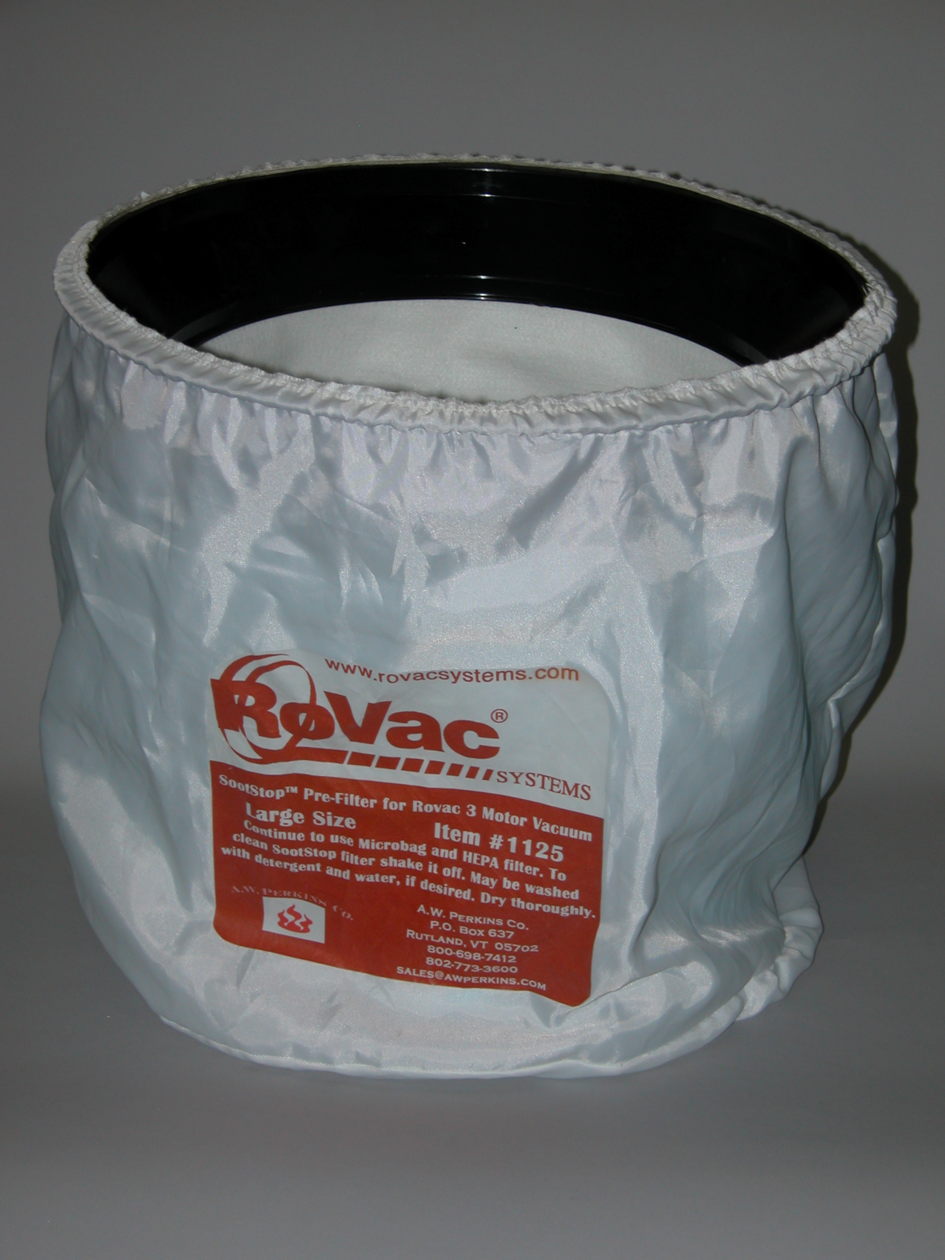1125 SootStop Filter for 3 Motor Rovac : Rodtech USA