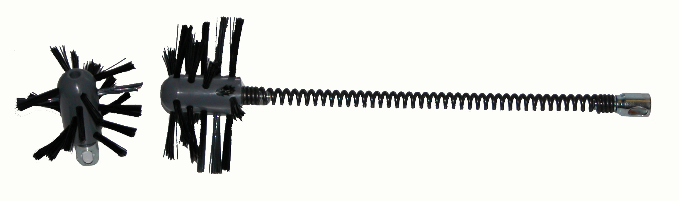 3414 4" Propeller Brush on 10" spring leader : Rodtech USA