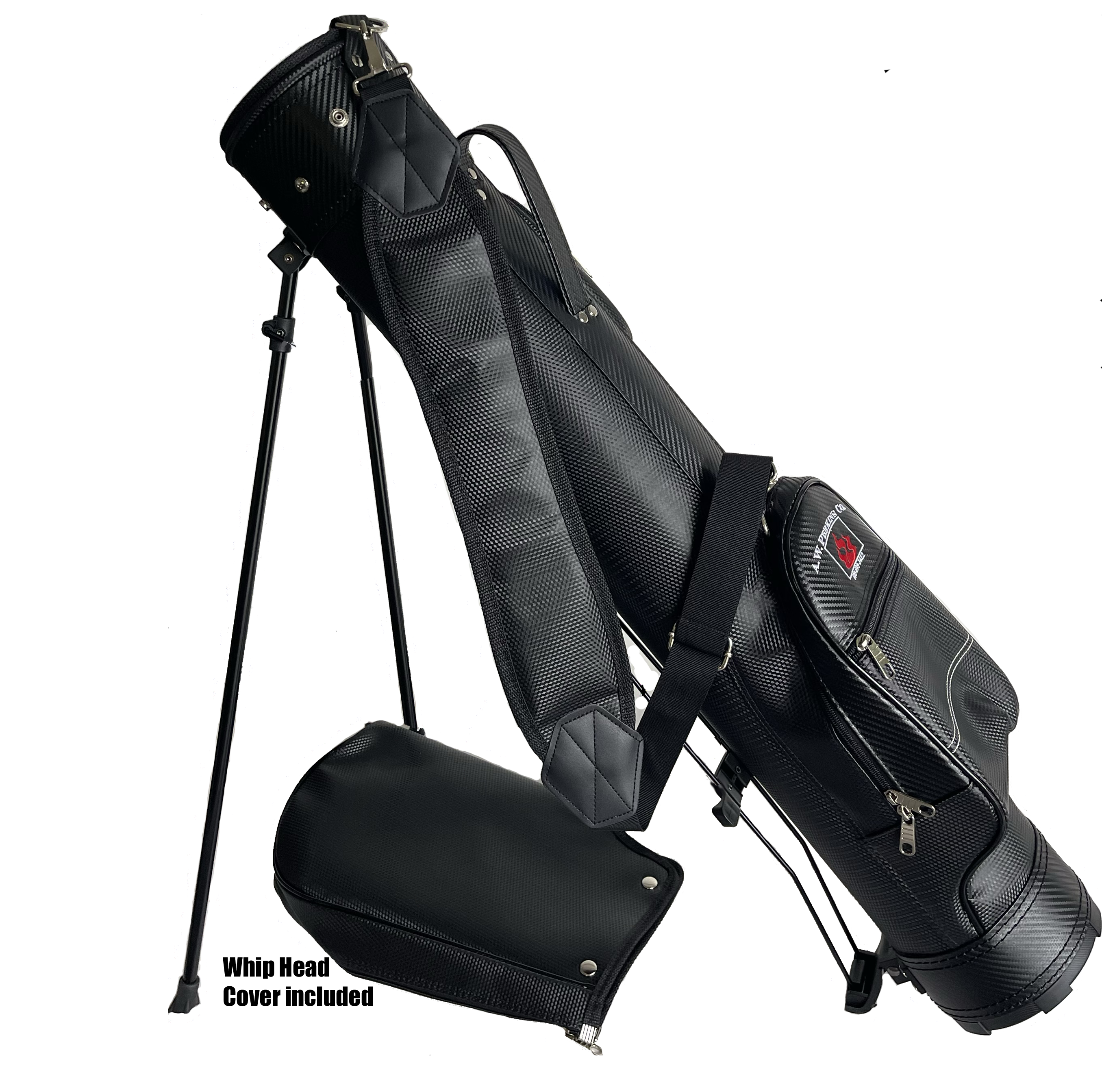 7713AW Stand Up Caddy Bag for 3' dryer vent or chimney rods, 2 pockets ...
