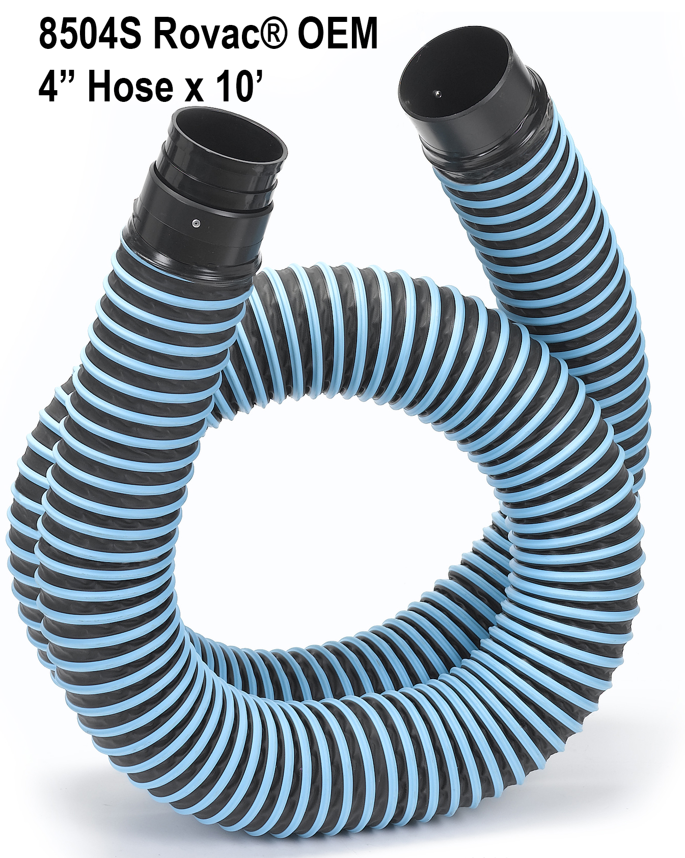 8504S 4in ID x 10' Chimney Cleaning Hose as supplied with Vac : Rodtech USA